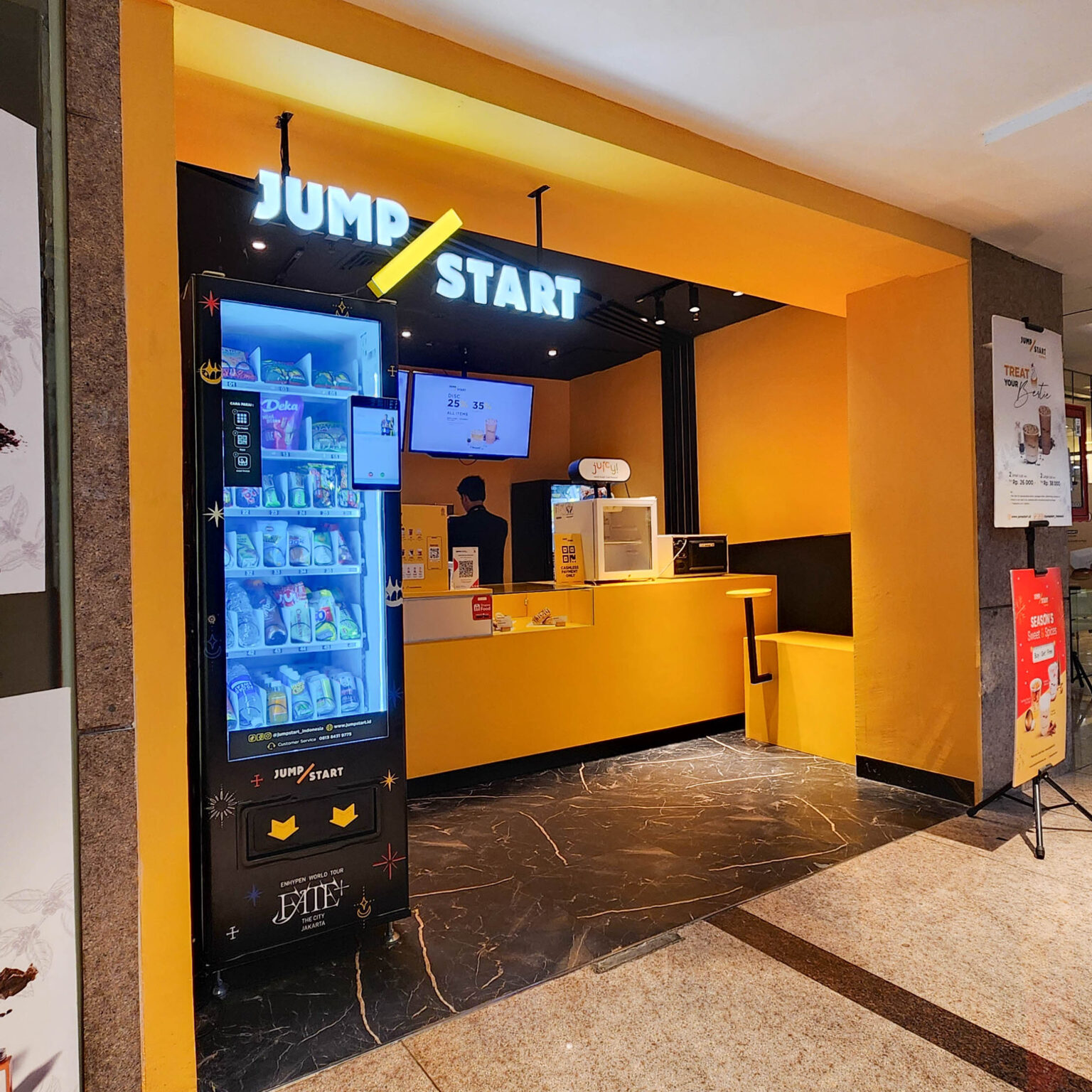 JUMPSTART OUTLET Archives - JumpStart Indonesia | Smart Vending Machine ...
